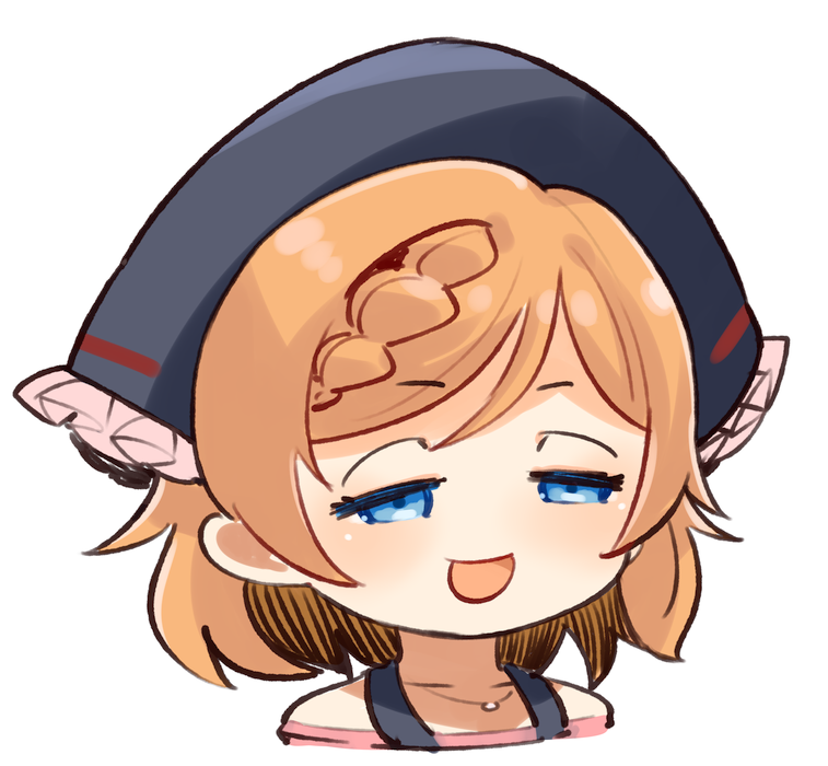 Safebooru - 1girl asakura yui (vtuber) blue eyes braid brown hair ...