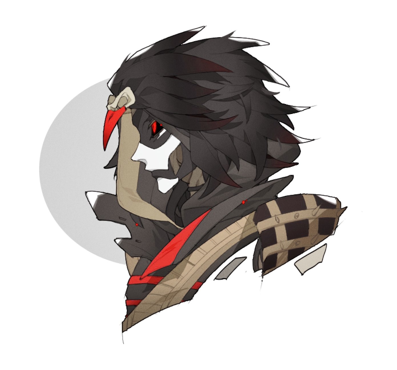 Safebooru - 1girl android animification apex legends ash (titanfall 2) black jacket black sclera ...