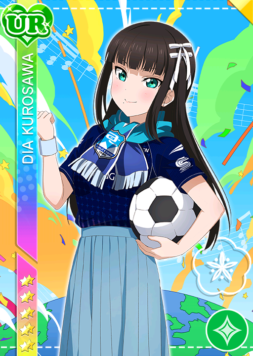 Safebooru - black hair blush character name dress green eyes kurosawa dia long hair love live ...