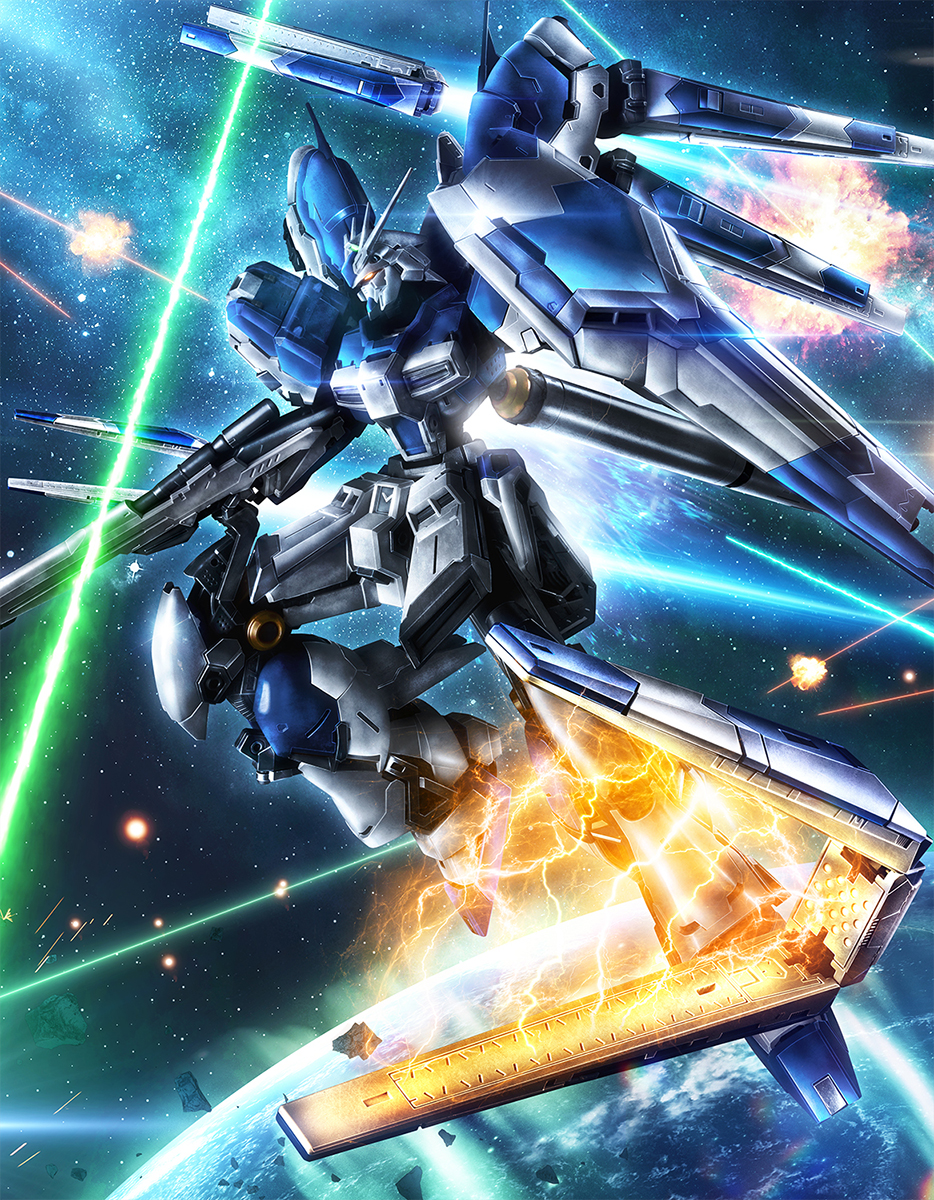 Safebooru - battle beam beam rifle char's counterattack char's ...