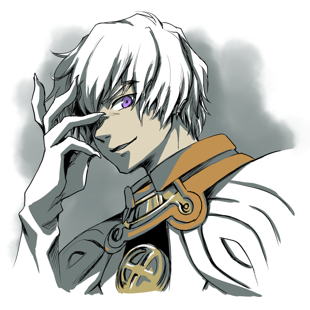 Safebooru 1boy D Bangs Bare Shoulders Coat Copyright Request Gloves 1716