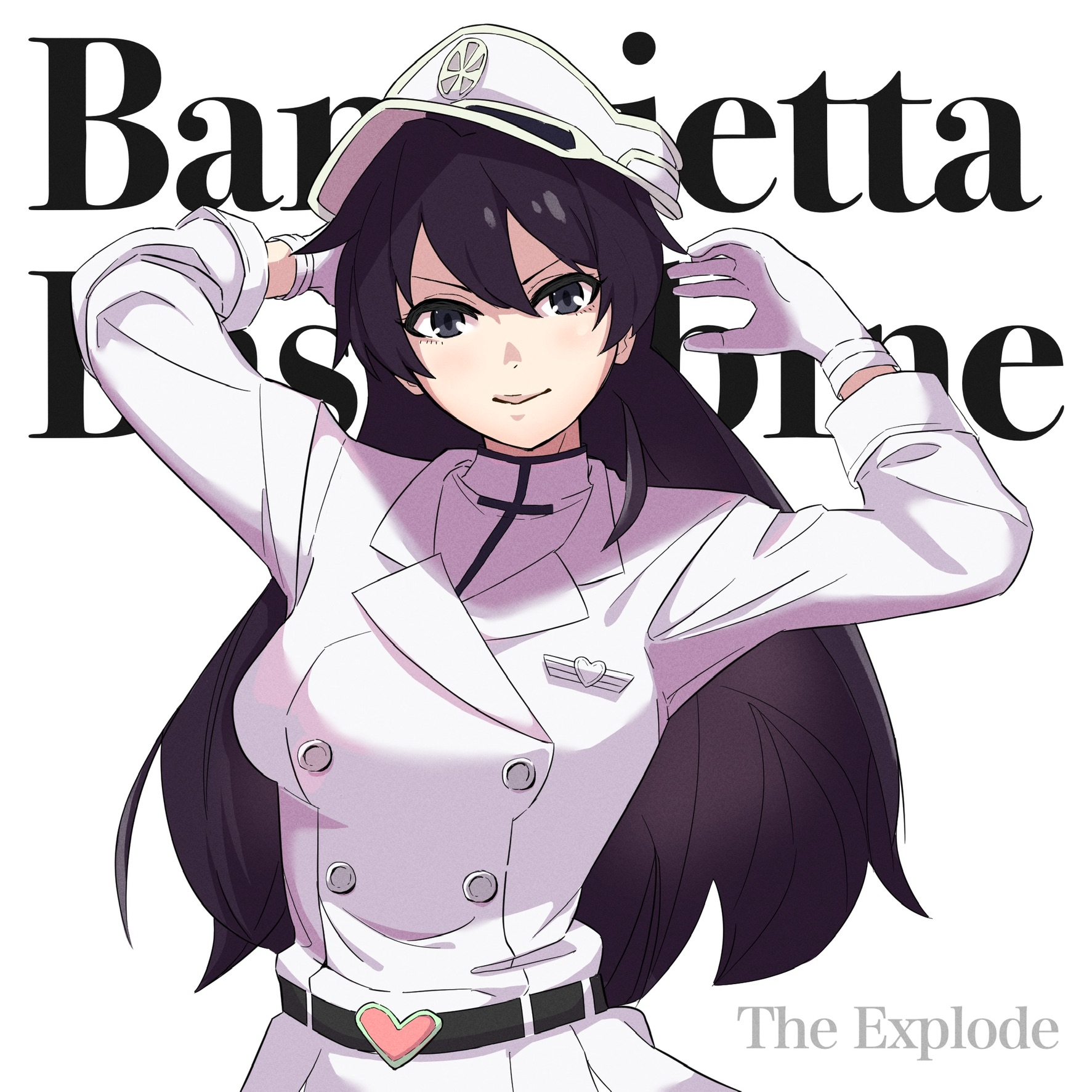 Safebooru - 1girl arm on shoulder bambietta basterbine bangs black eyes ...