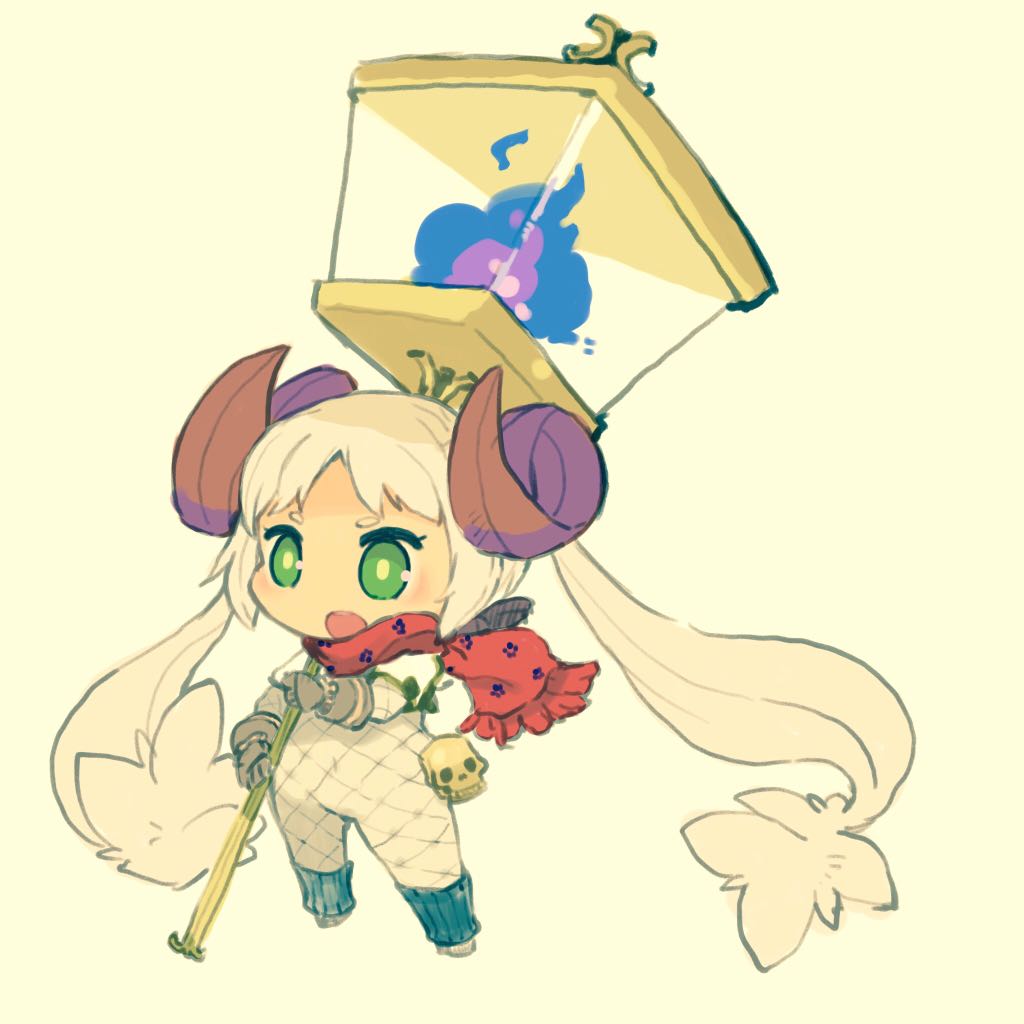 Safebooru - 1girl bodysuit character request chibi full body green eyes ...