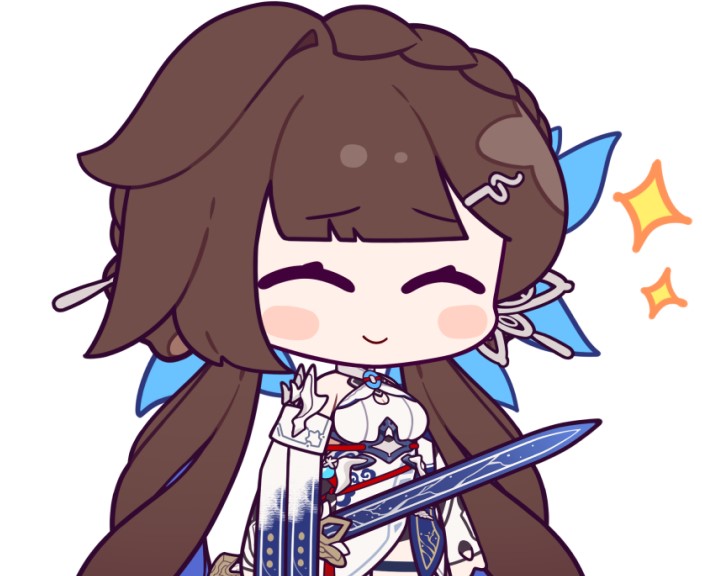 Safebooru - 1girl bangs breasts brown hair chibi china dress chinese ...
