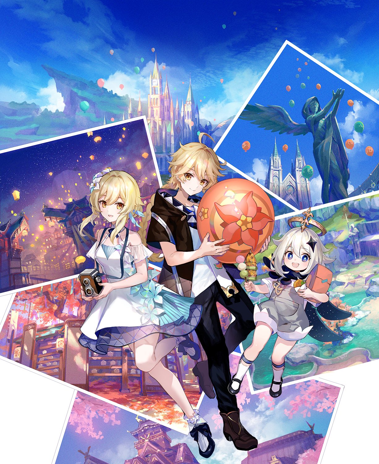 Safebooru - aether (genshin impact) fuzichoco genshin impact highres ...