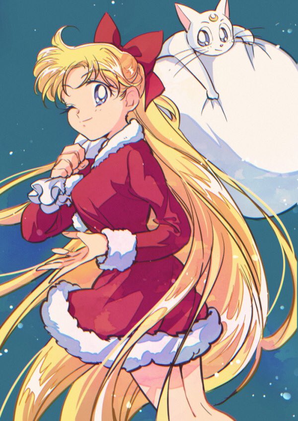 Safebooru - 1boy 1girl aino minako artemis (sailor moon) bag bangs bishoujo senshi sailor moon ...