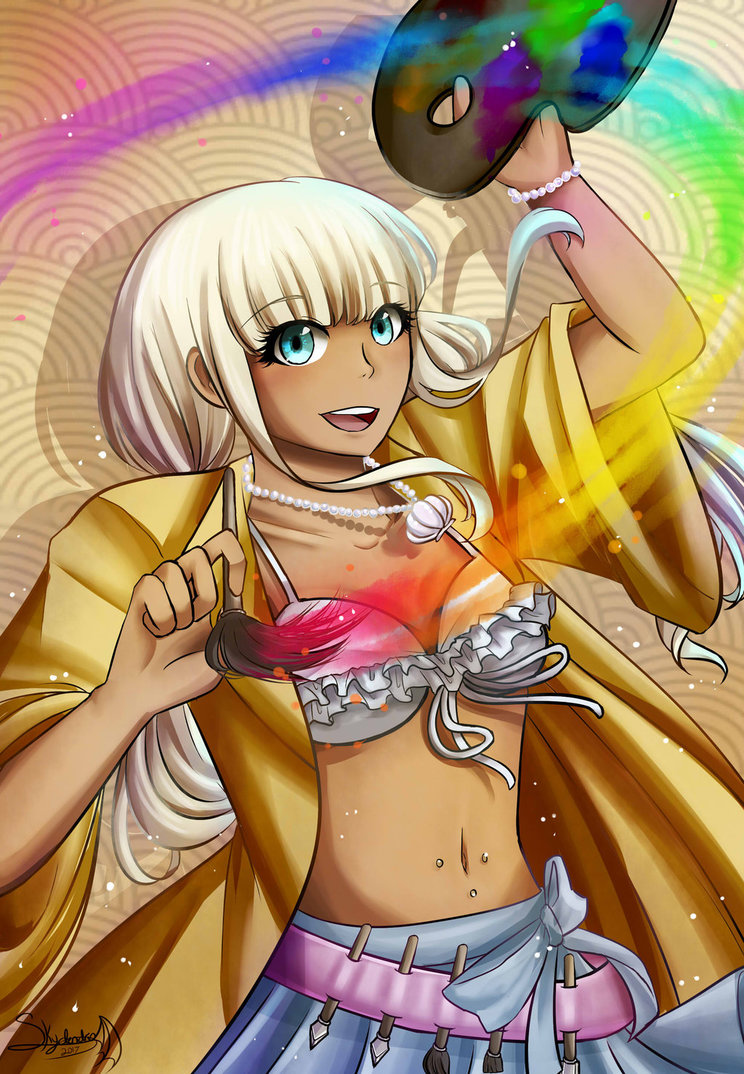 Safebooru - 1girl artist request bangs bead bracelet bead necklace beads bikini bikini skirt ...