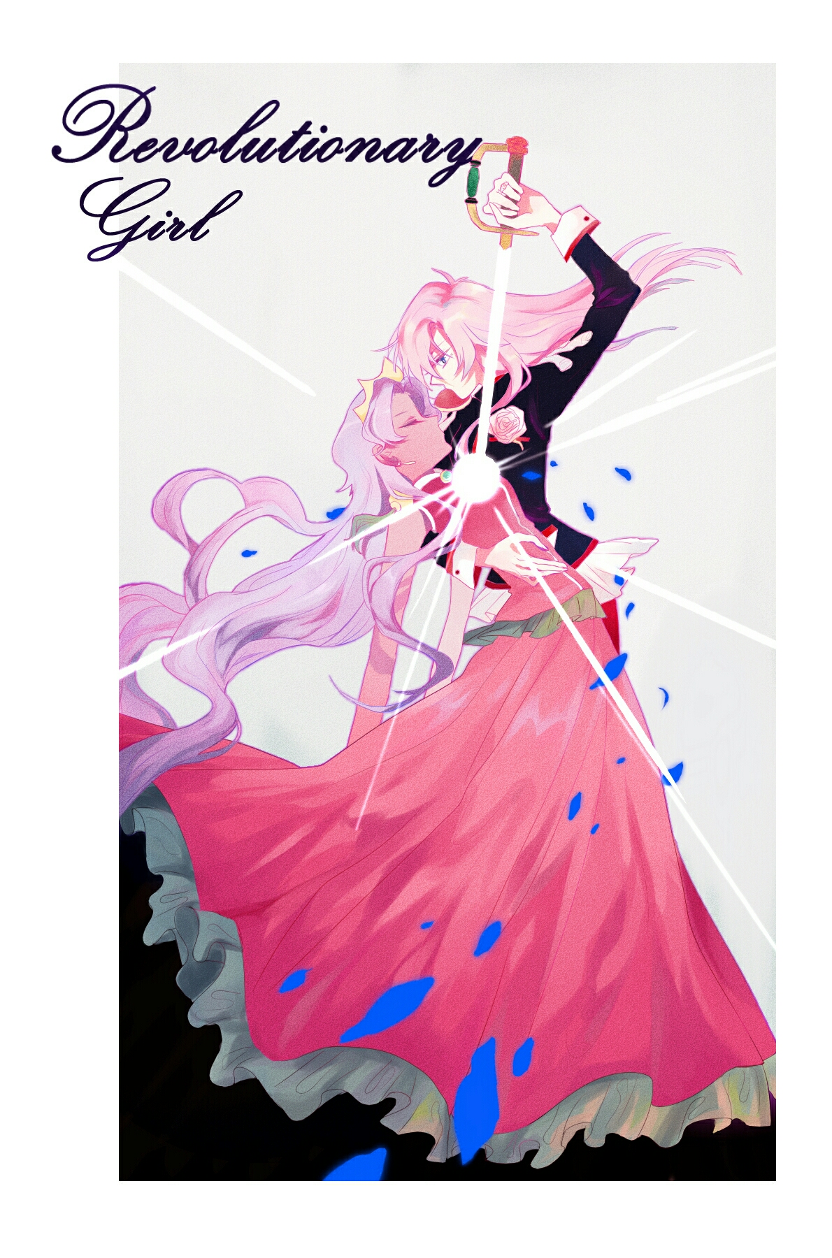 Safebooru - 2girls bangs blue eyes closed eyes closed mouth crown dress ...