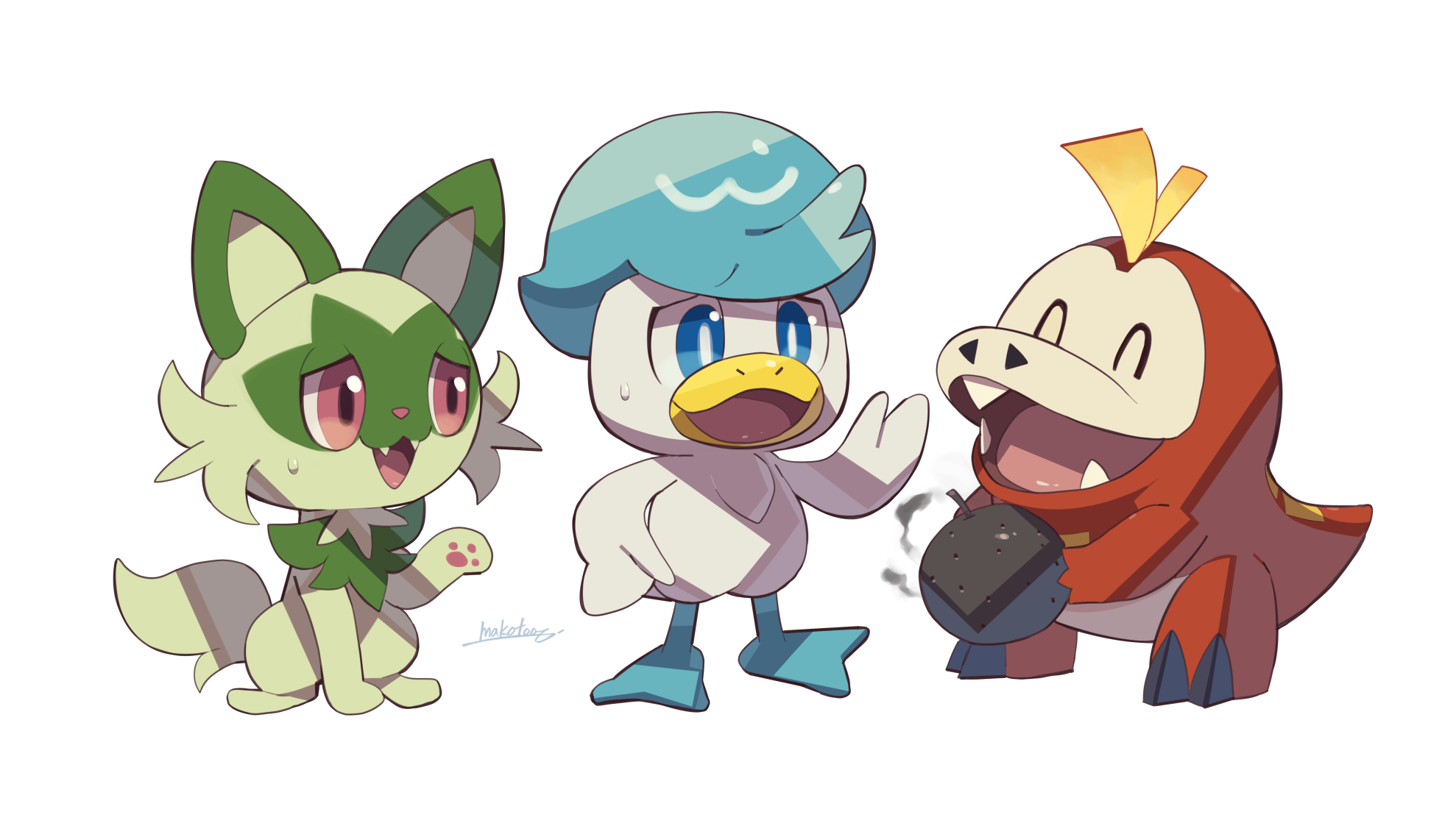 Safebooru - ^ ^ blue eyes bright pupils burnt food closed eyes ...