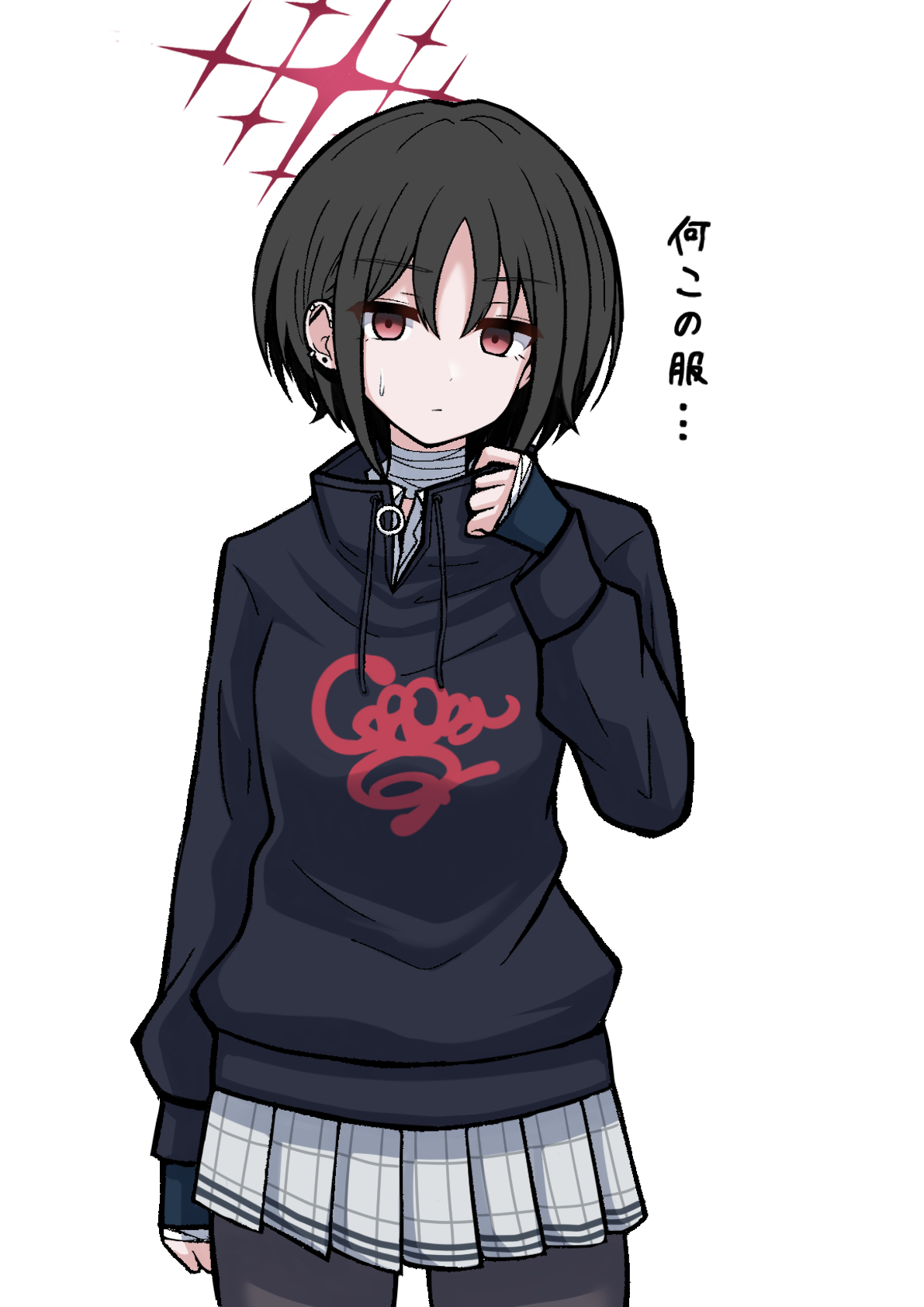 Safebooru - 1girl bandaged hand bandages bangs black eyes black hair ...
