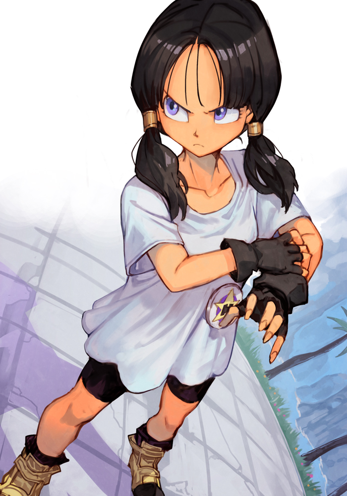 Safebooru - 1girl 2020s 2022 anime black gloves black hair collarbone ...