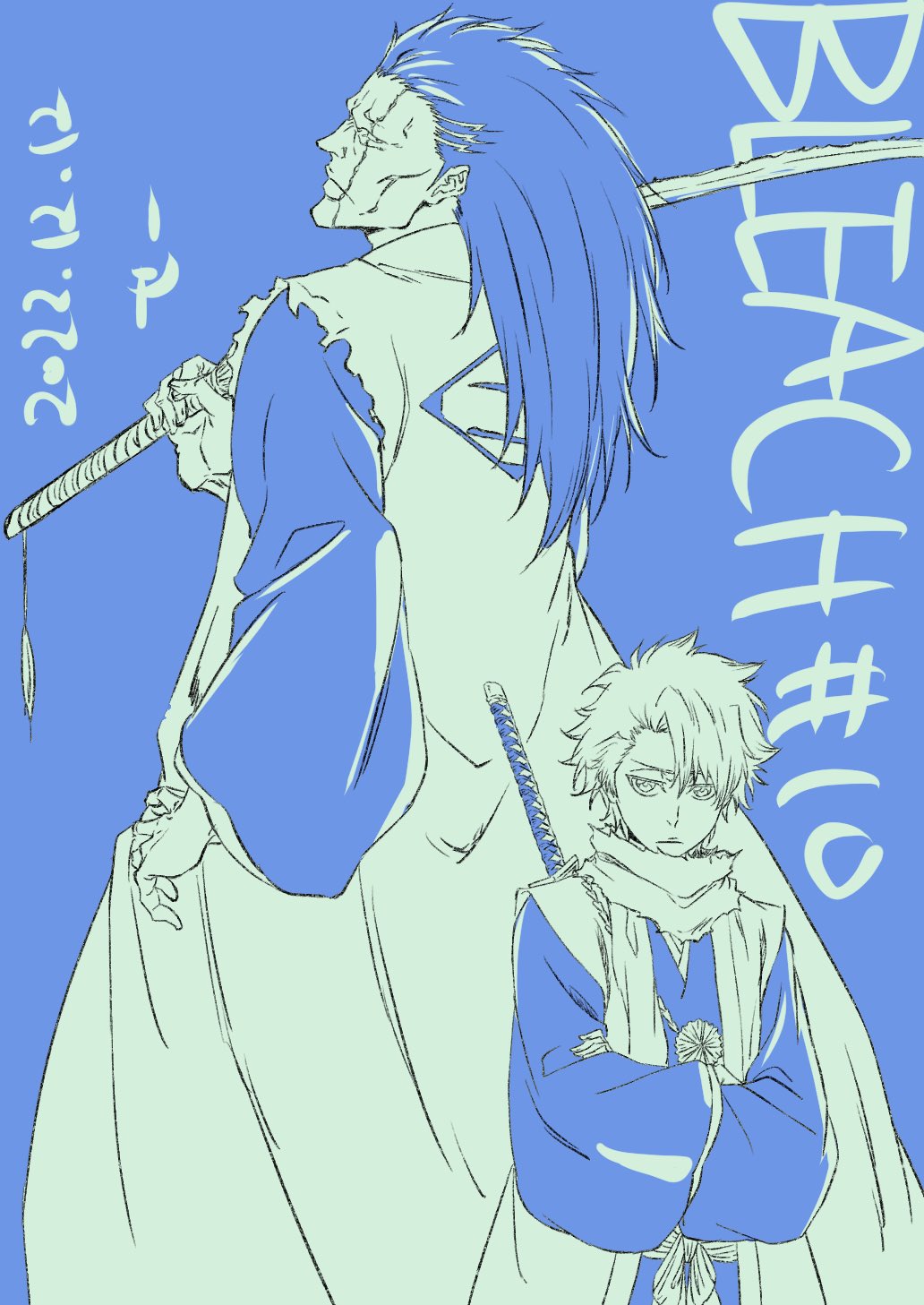 Safebooru - 2boys bleach bleach: the thousand-year blood war crossed ...