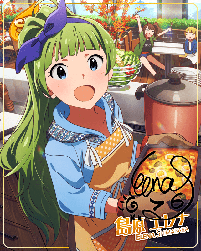 Safebooru - blue eyes blush character name dress green hair idolmaster million live! theater ...