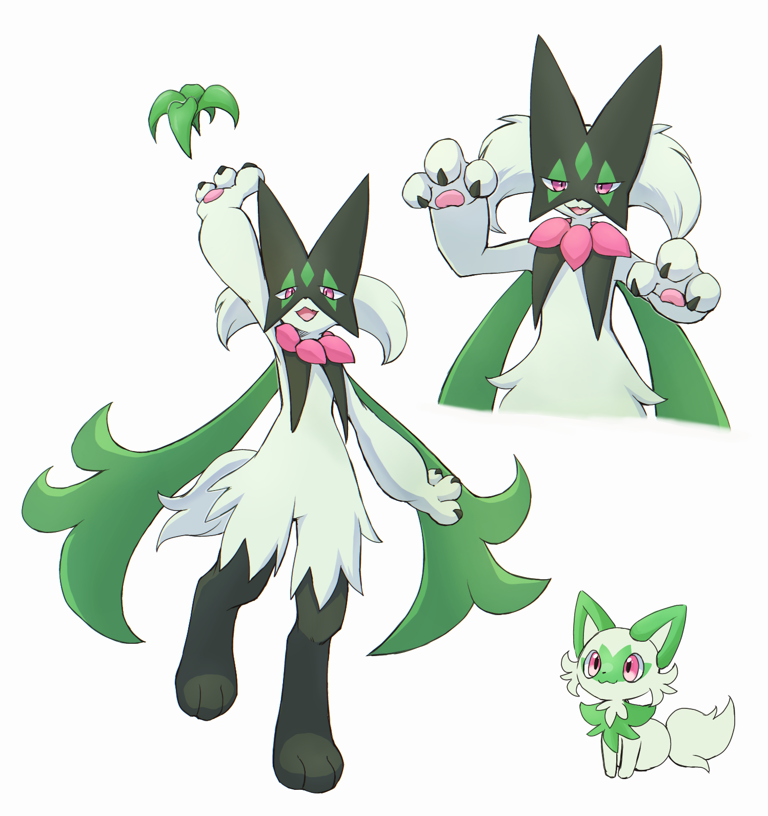 Safebooru - 1other :3 animal feet animal hands arm up cat cat tail ...