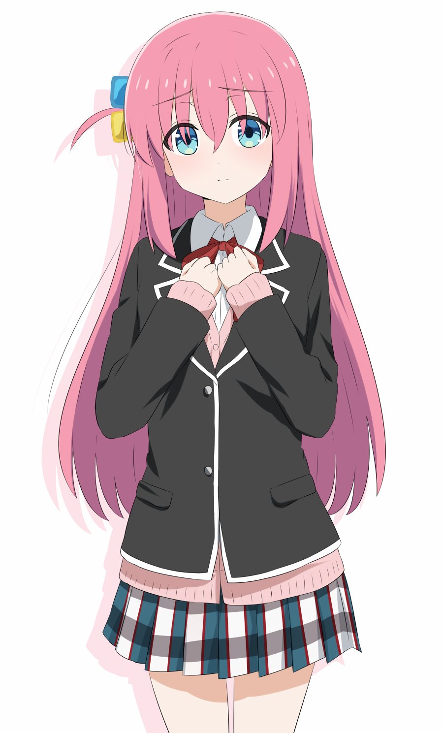 Safebooru - 1girl alternate costume bangs black jacket blazer blue eyes ...