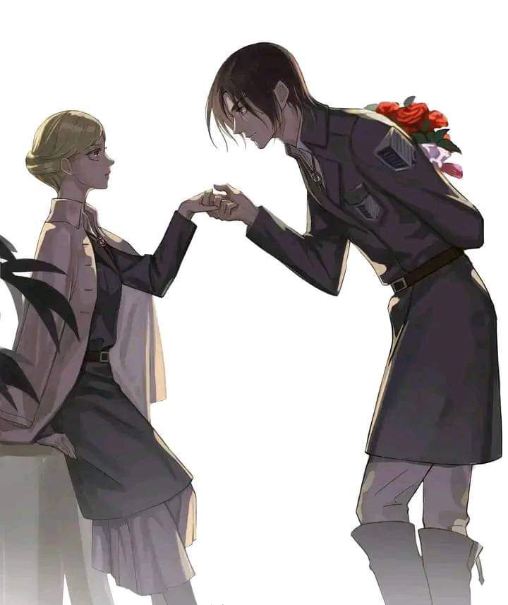 Safebooru - eren yeager flower non-web source shingeki no kyojin tagme ...