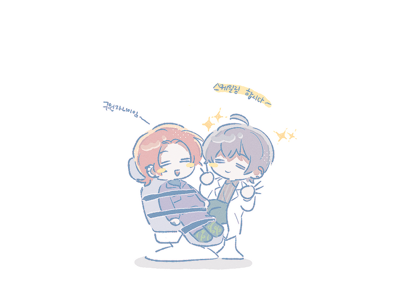 Safebooru - 2boys black hair black shirt chibi closed eyes closed mouth ...