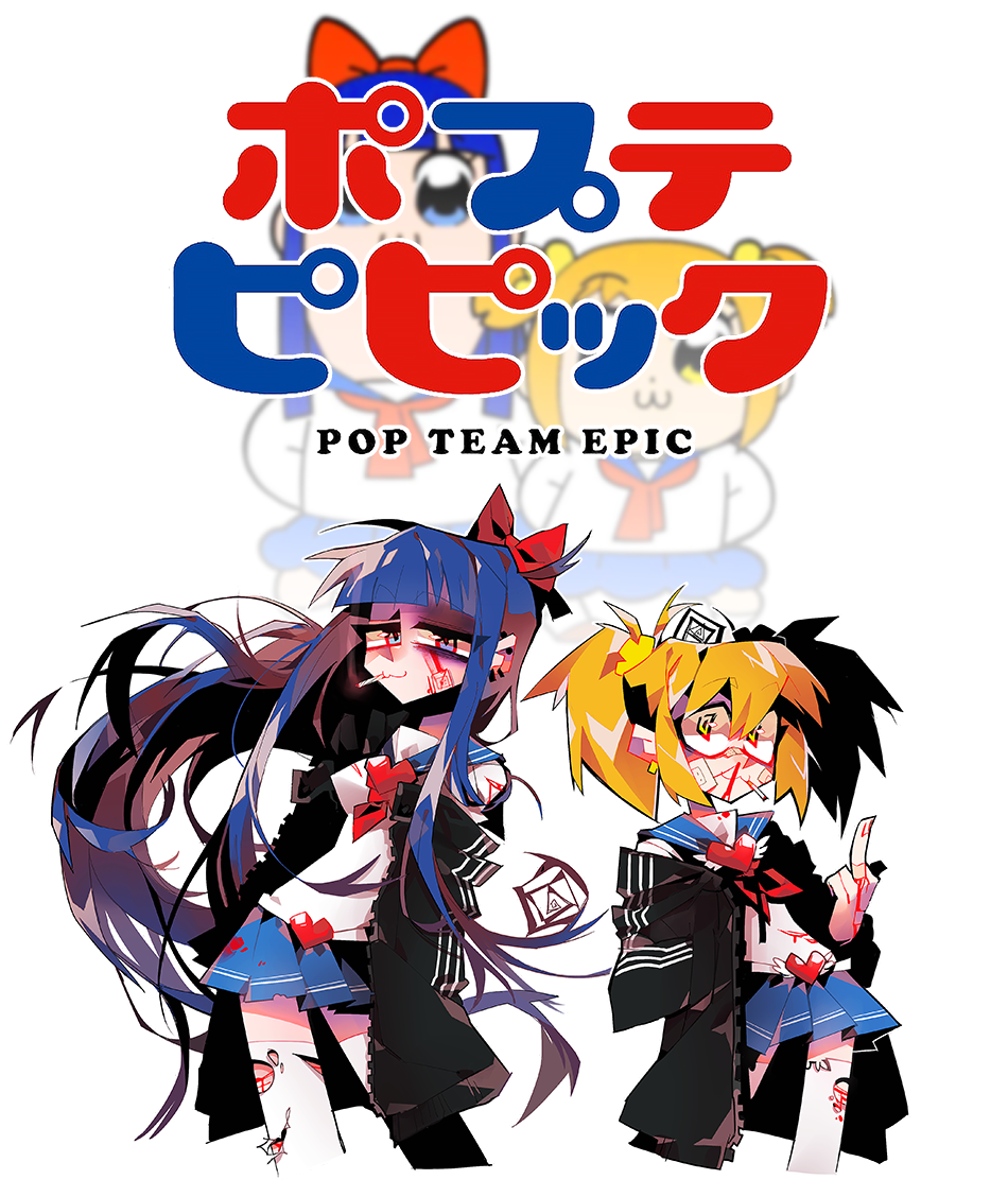 Safebooru - 2girls :3 adidas bandage on face bandages bandaid bandaid ...