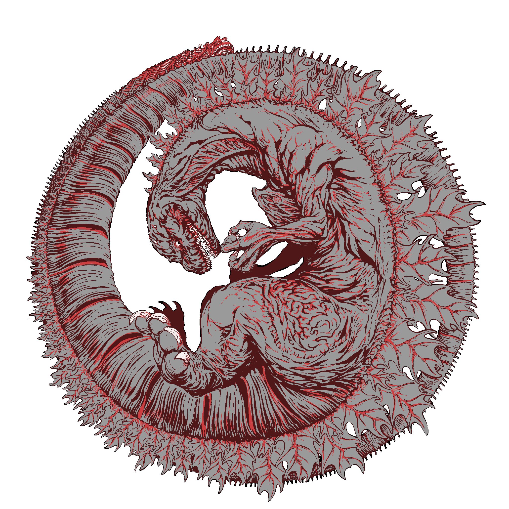 Safebooru - black eyes claws dandagouglas english commentary full body ...