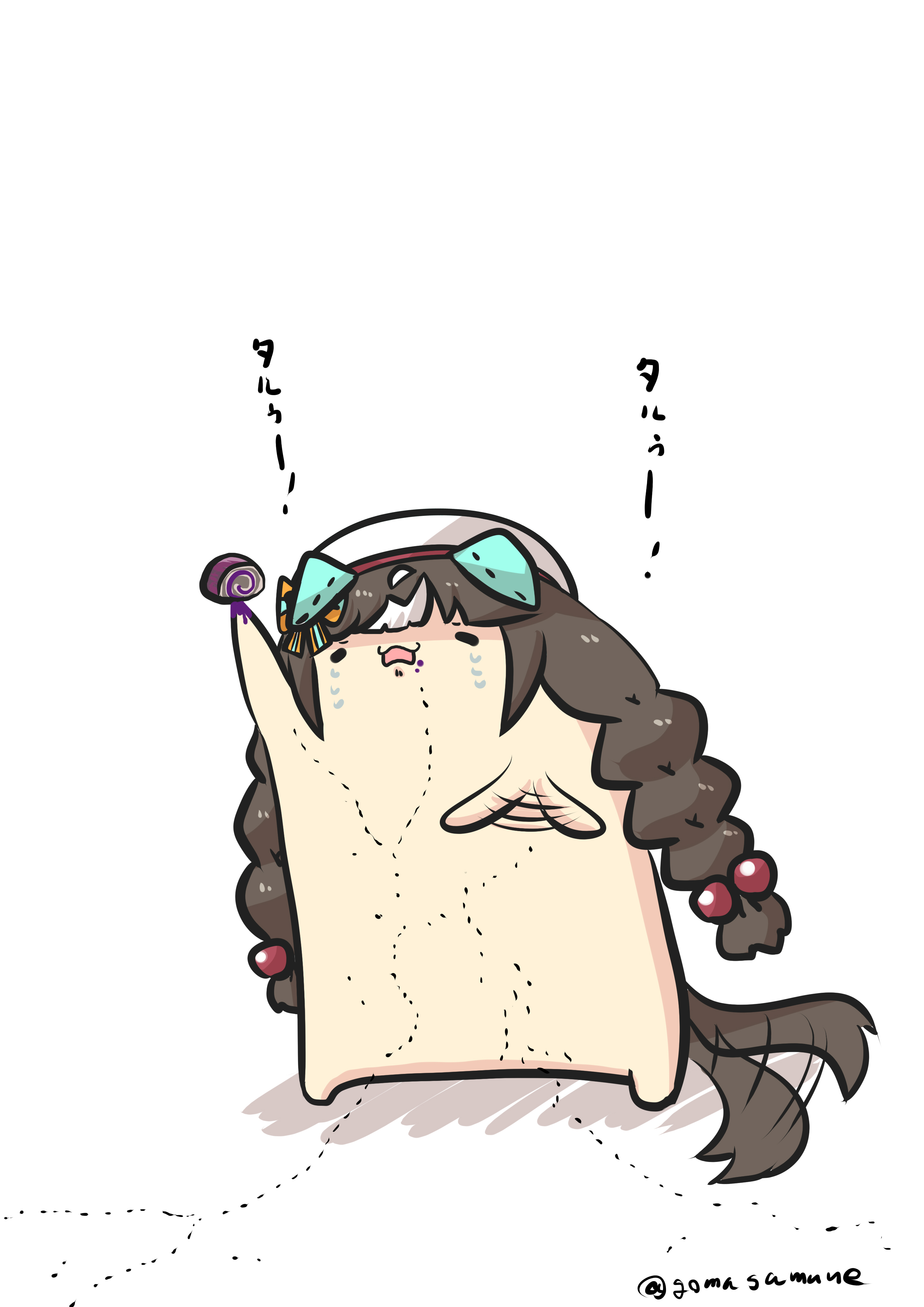 Safebooru - 1girl absurdres afterimage animal ears ant beret black hair ...