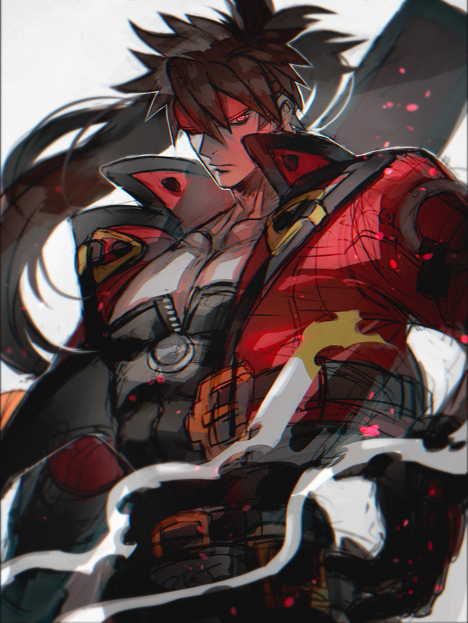 Safebooru - 1boy brown hair guilty gear guilty gear strive highres long ...