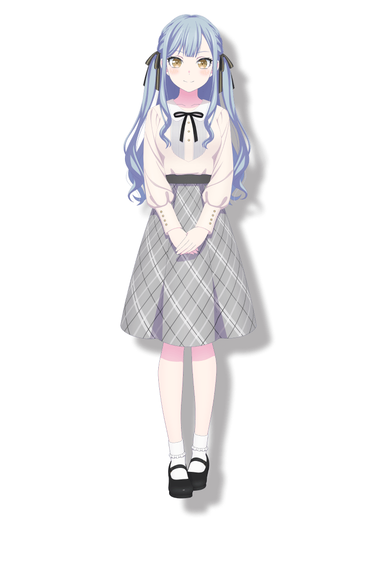 Safebooru - 1girl bang dream! bang dream! it's mygo!!!!! black footwear black ribbon blue hair ...