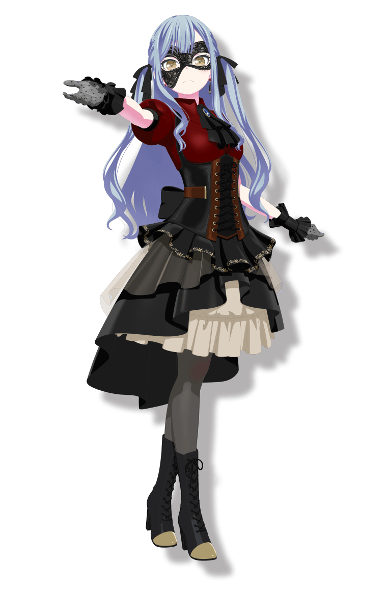 Safebooru - 1girl ascot bang dream! bang dream! it's mygo!!!!! black ascot black corset black ...