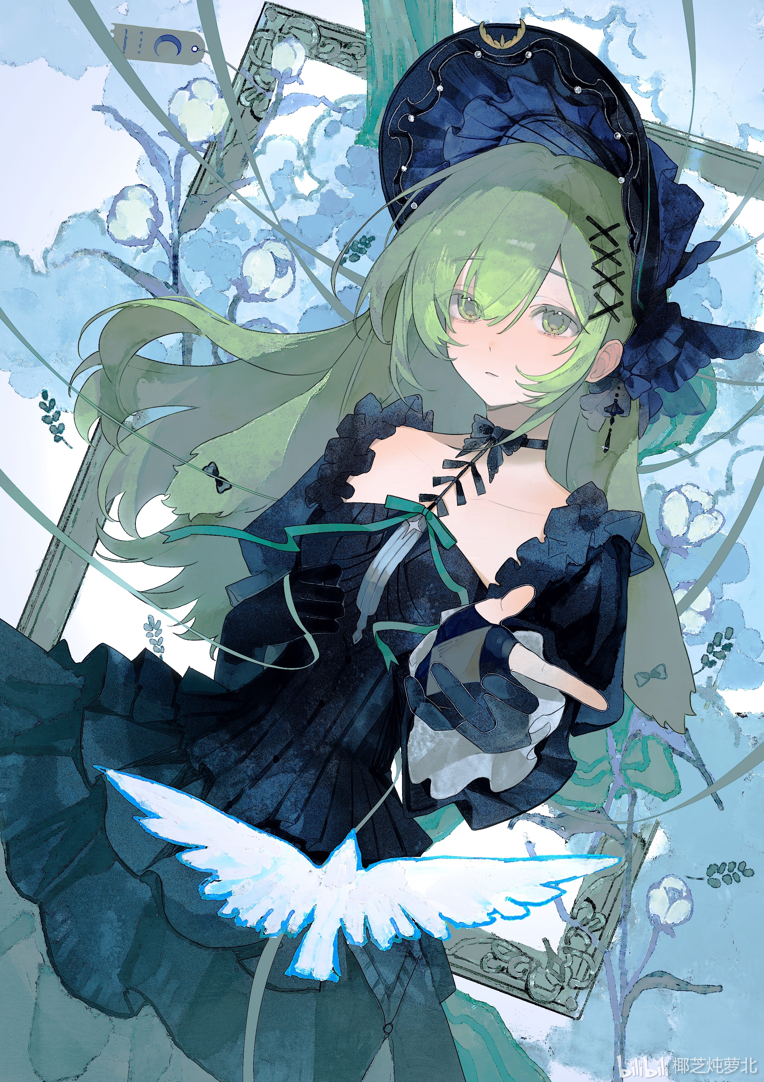 Safebooru - 1girl absurdres animal ears arknights bang dream! bang ...