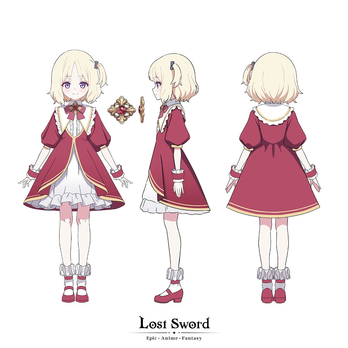 Safebooru - 1girl aged down artist request blonde hair bow center ...