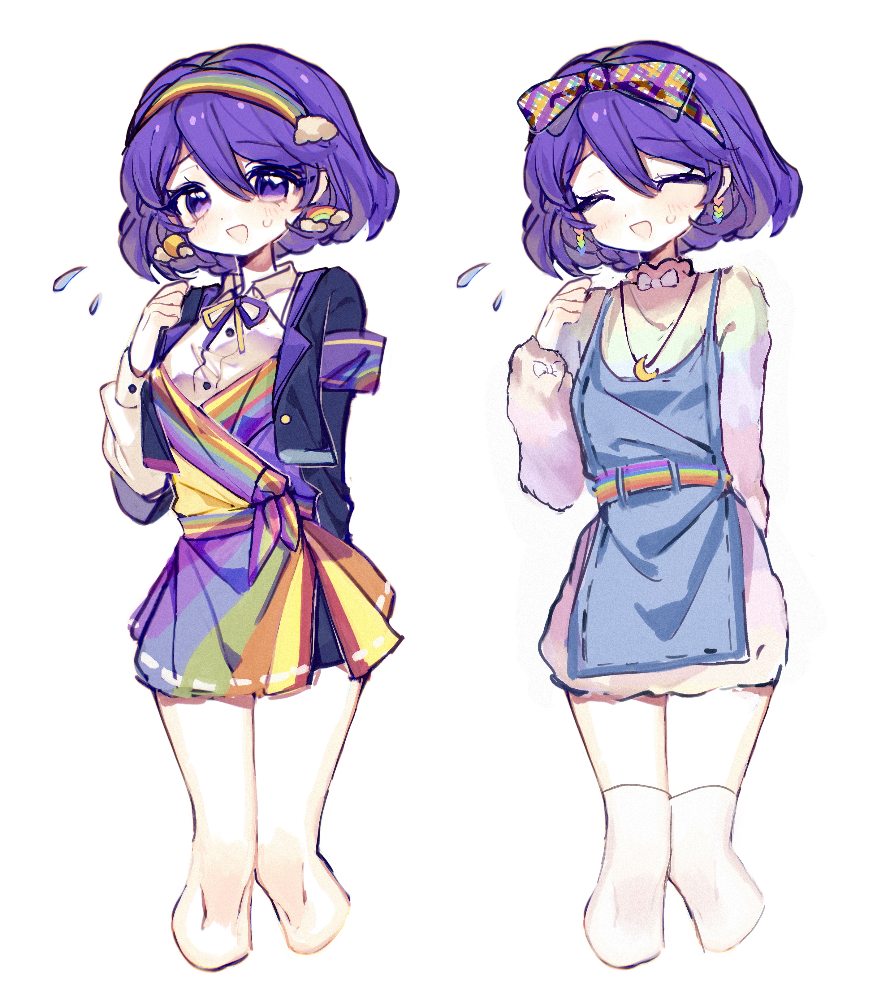 Safebooru - 1girl absurdres alternate costume bangs black jacket blue eyes blue hair blush ...