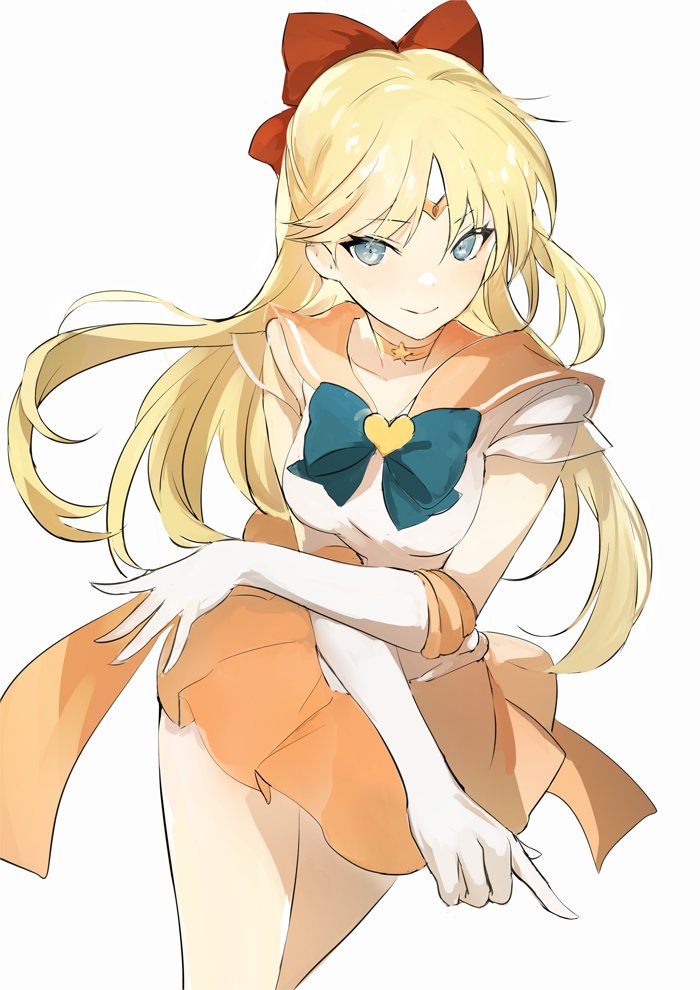 Safebooru - 1girl aino minako back bow bangs bishoujo senshi sailor moon blonde hair blue bow ...