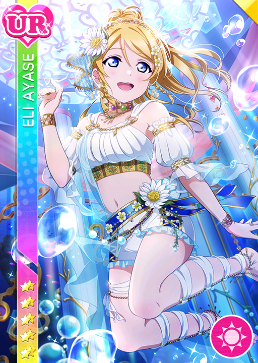 Safebooru - ayase eli blonde hair blue eyes blush character name dress long hair love live ...