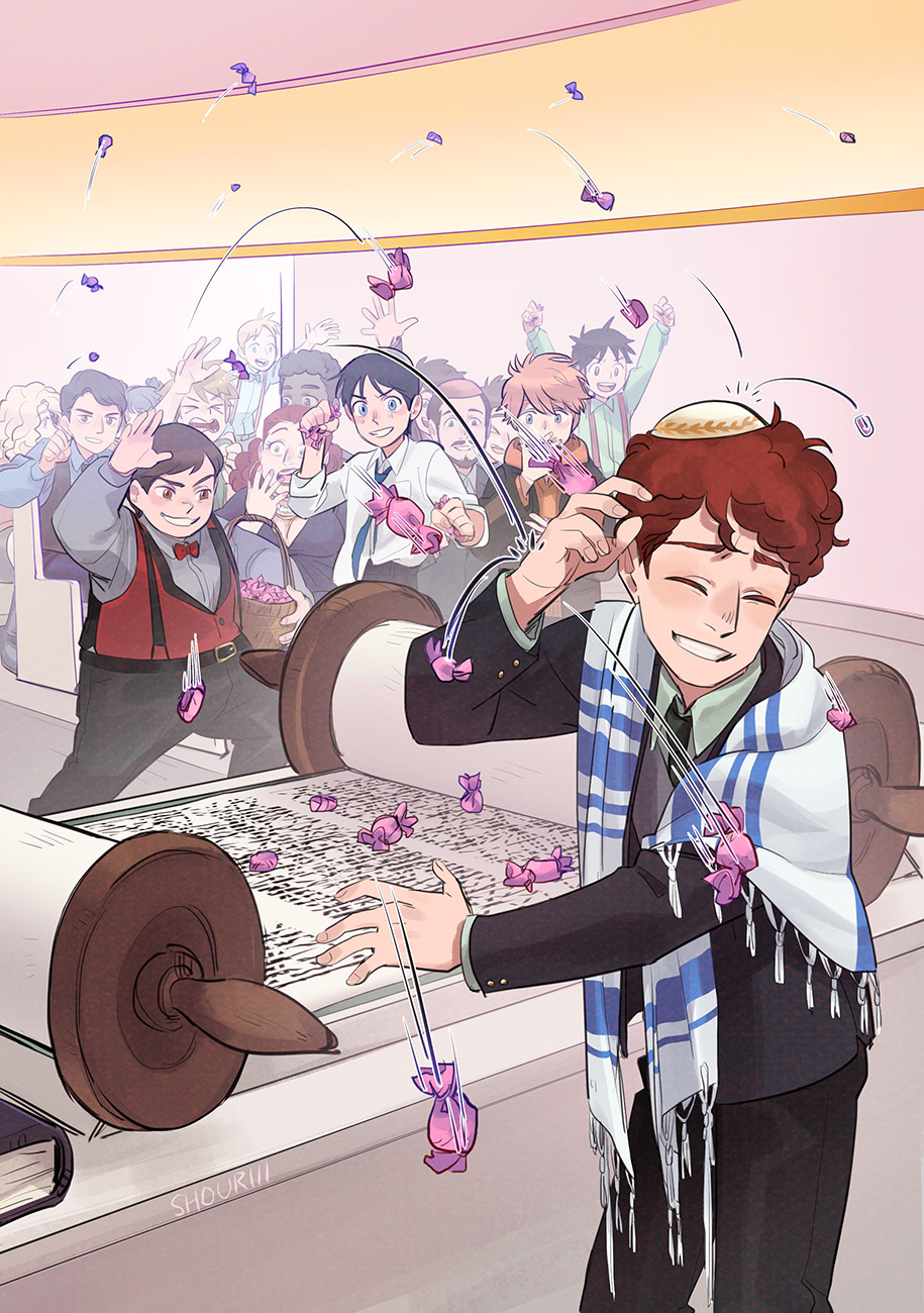 Safebooru - 6+boys animification bebe stevens black hair blonde hair ...