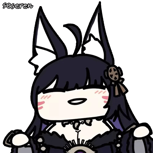 Safebooru - 1girl animal ears animated gif azur lane fox ears long hair musashi (azur lane ...