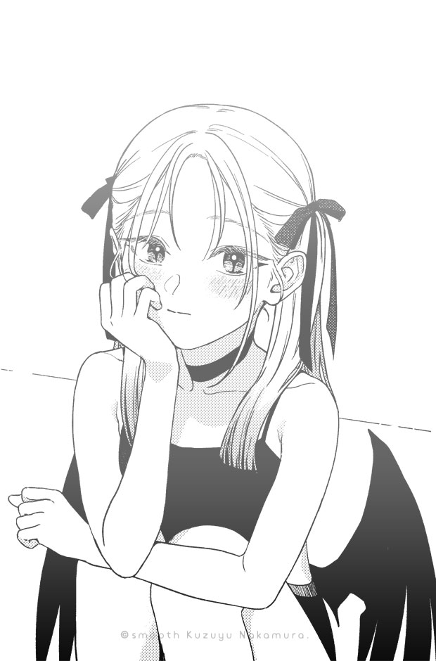 Safebooru 1girl Bare Shoulders Blush Camisole Choker Commentary 8920