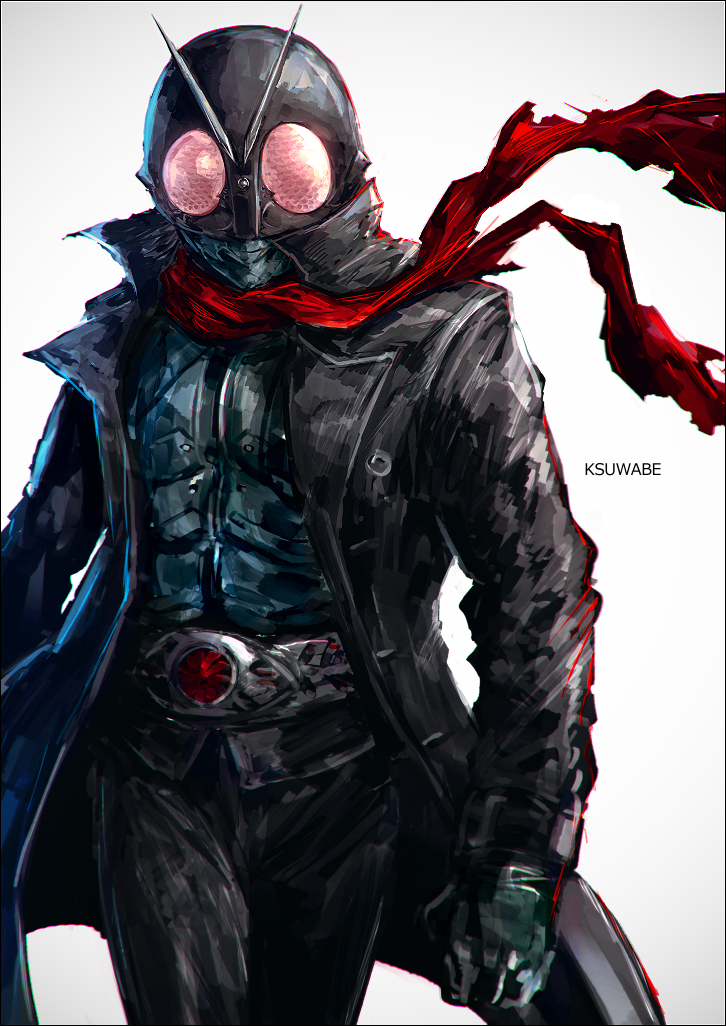 Safebooru - 1boy antennae black coat black pants bug coat compound eyes ...