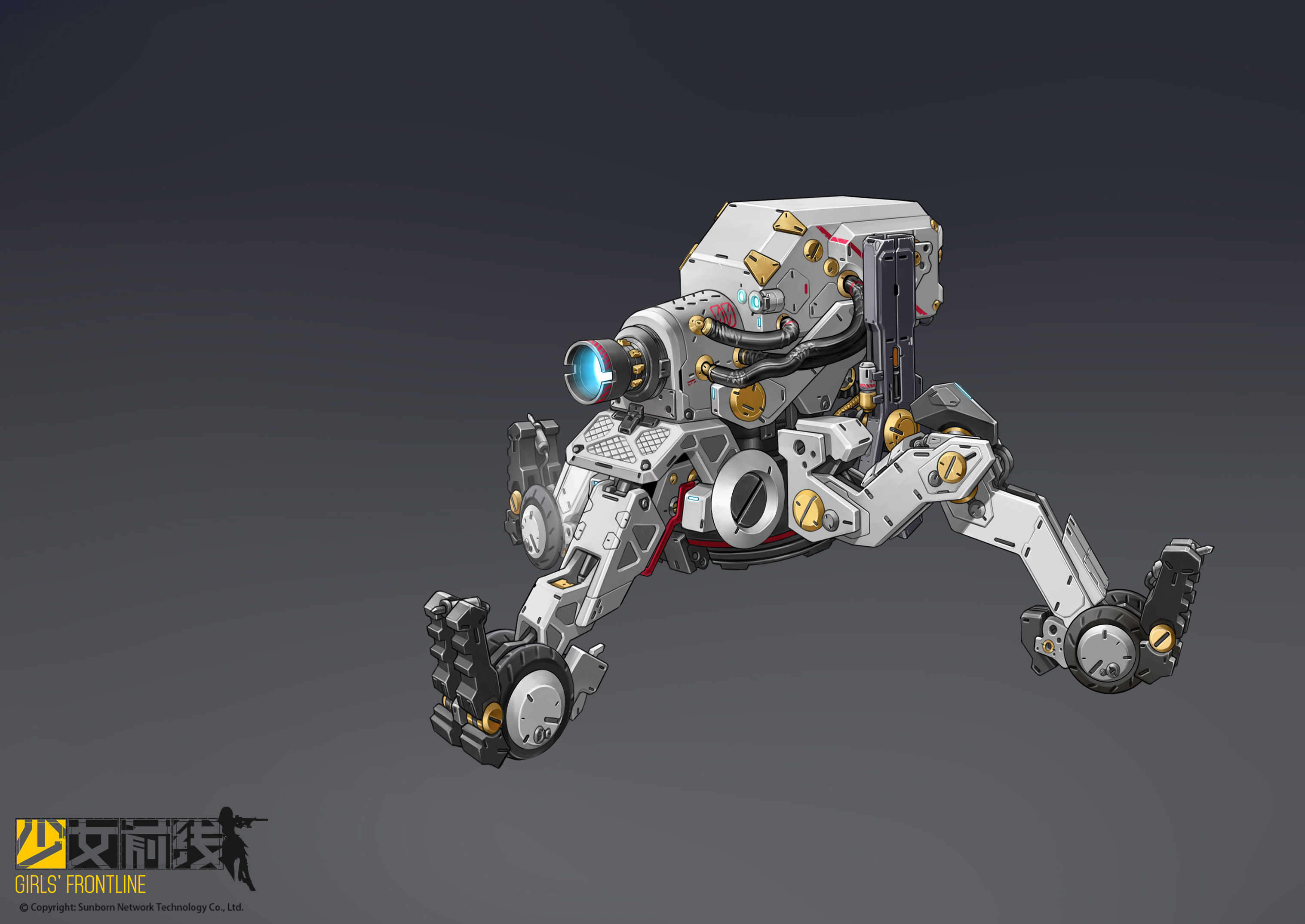 Safebooru - cable cannon commentary company name copyright copyright ...