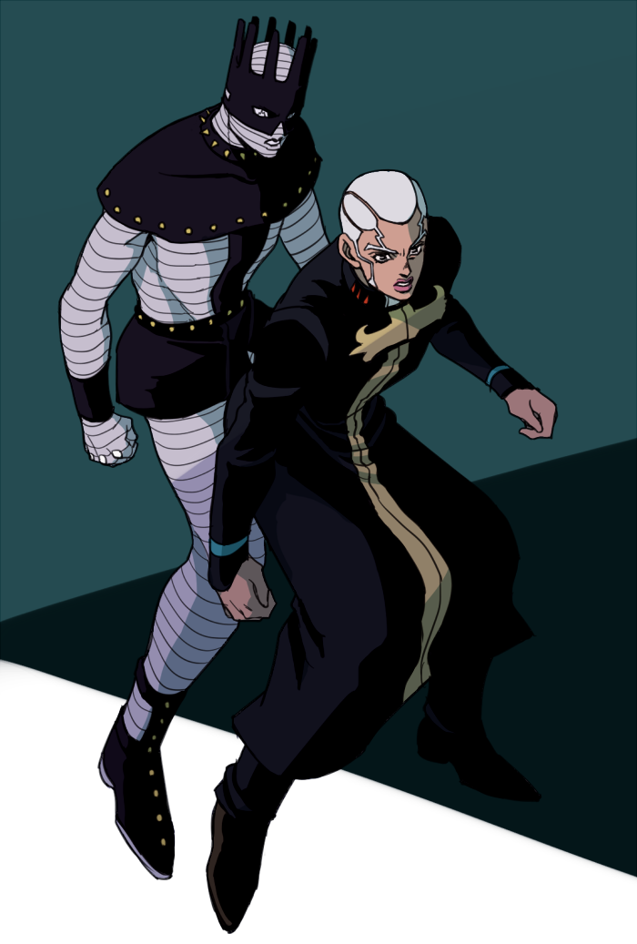 Safebooru - 2boys cassock crown dark-skinned male dark skin enrico ...