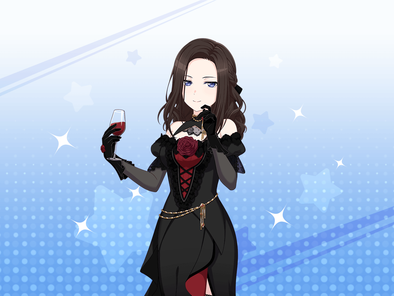 Safebooru - bang dream! black hair dress layer (bang dream!) long hair ...