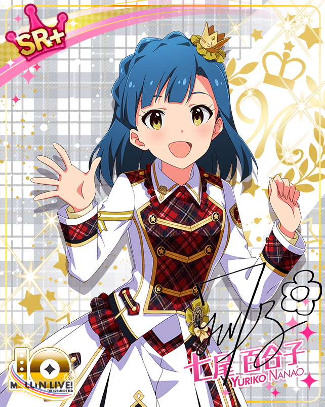 Safebooru - blue hair blush character name dress green eyes idolmaster million live! theater ...
