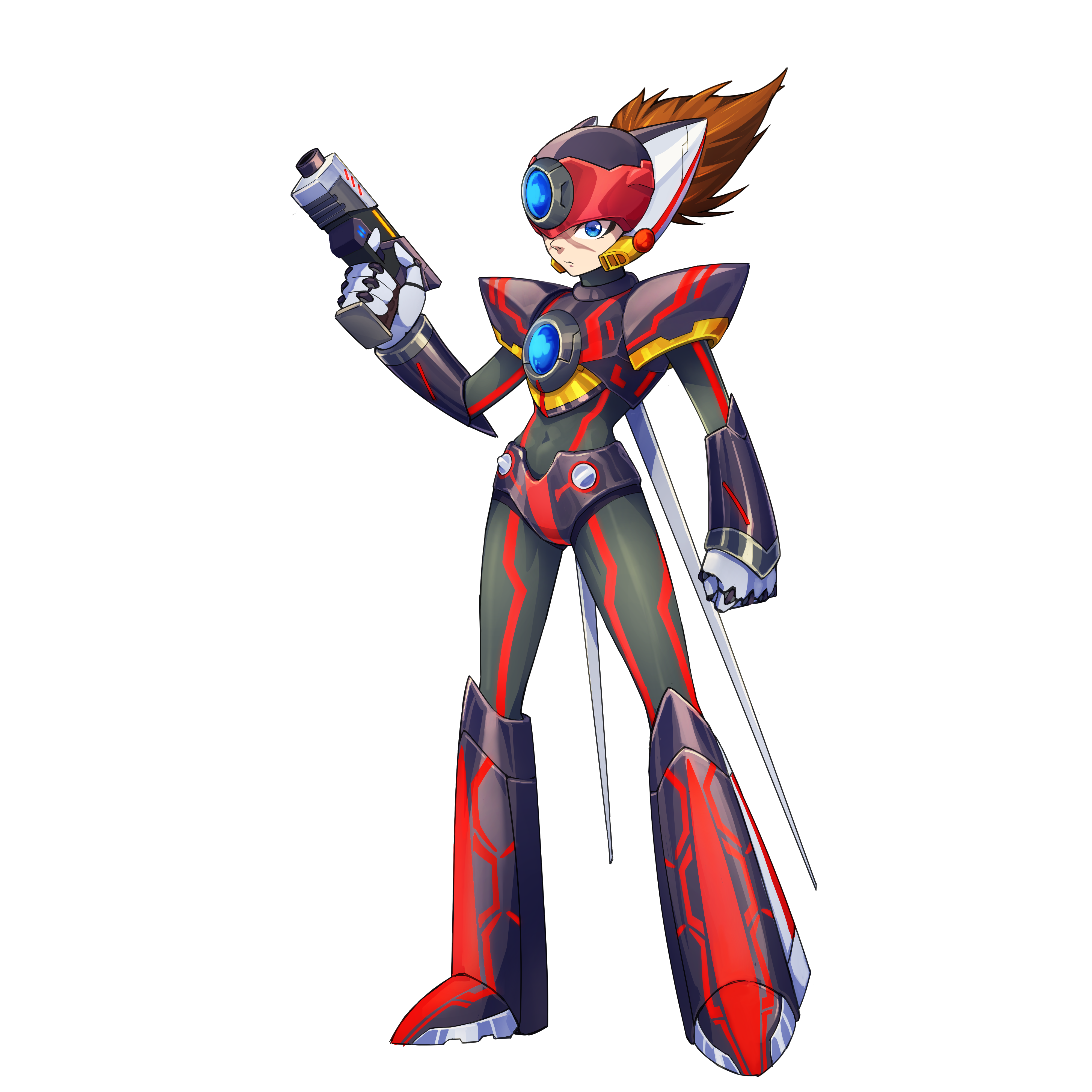 Safebooru - 1boy absurdres alternate color alternate costume armor ...