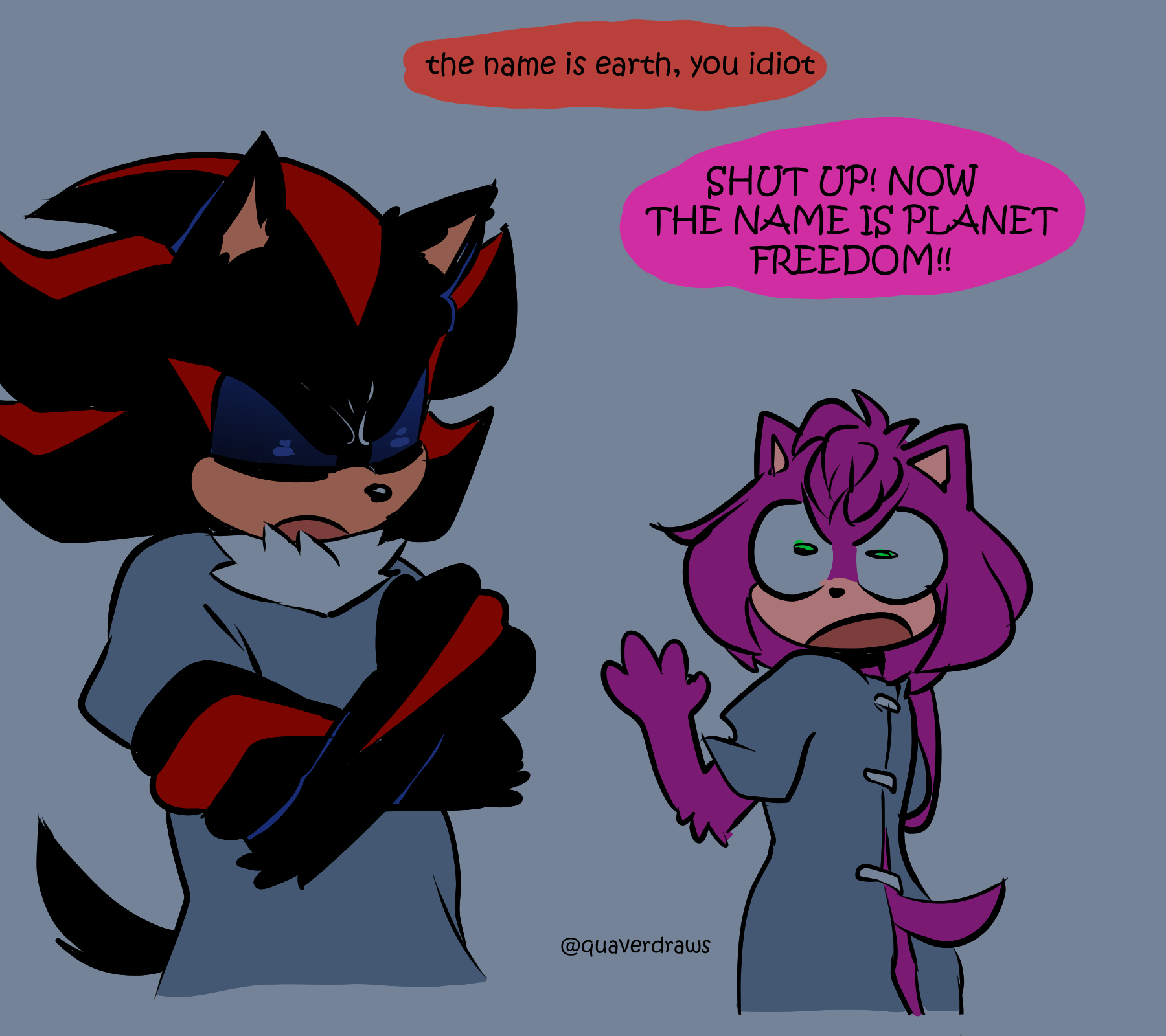 Safebooru - 1boy 1girl alternate universe amy rose angry animal ears ...