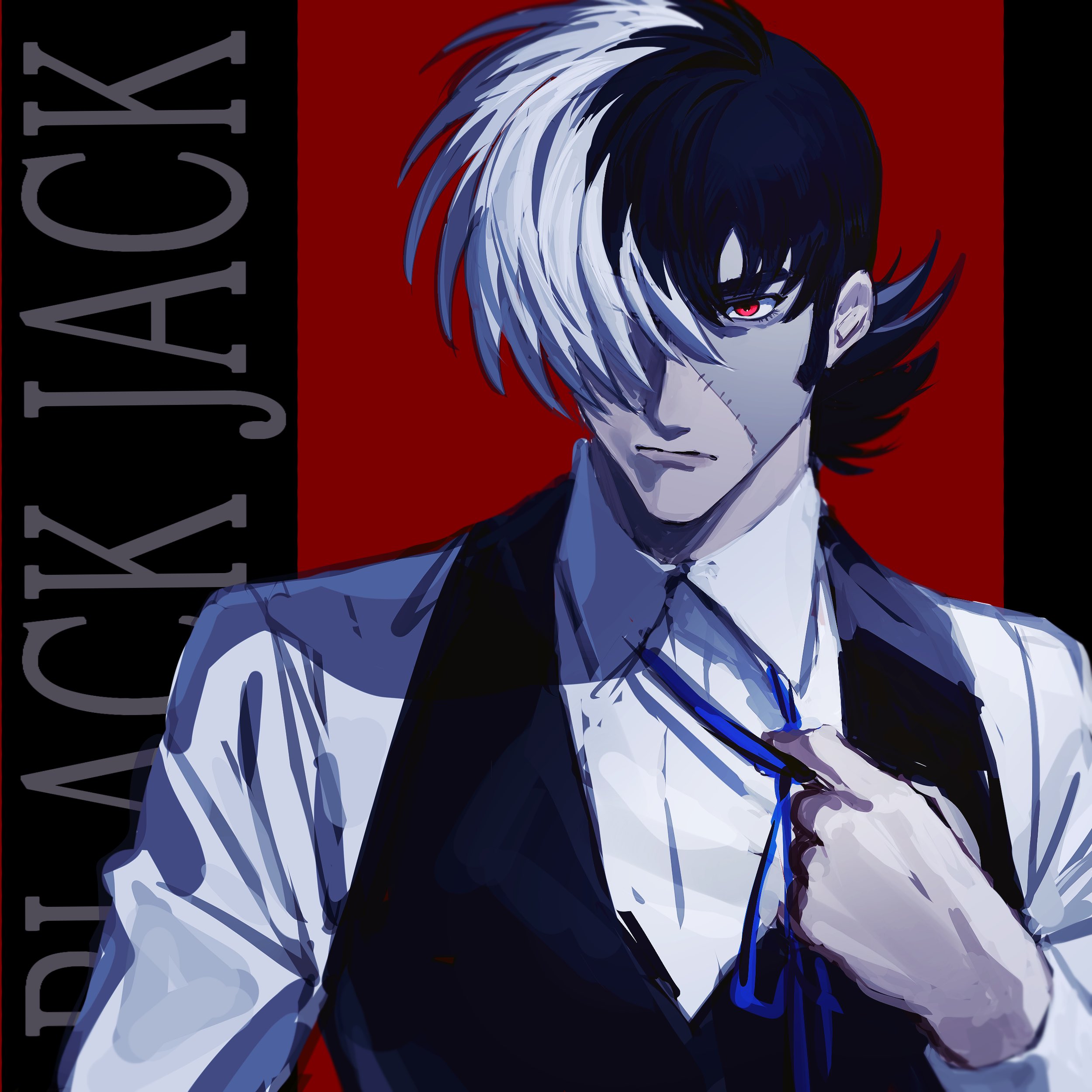 Safebooru - 1boy absurdres black hair black jack (character) black jack ...