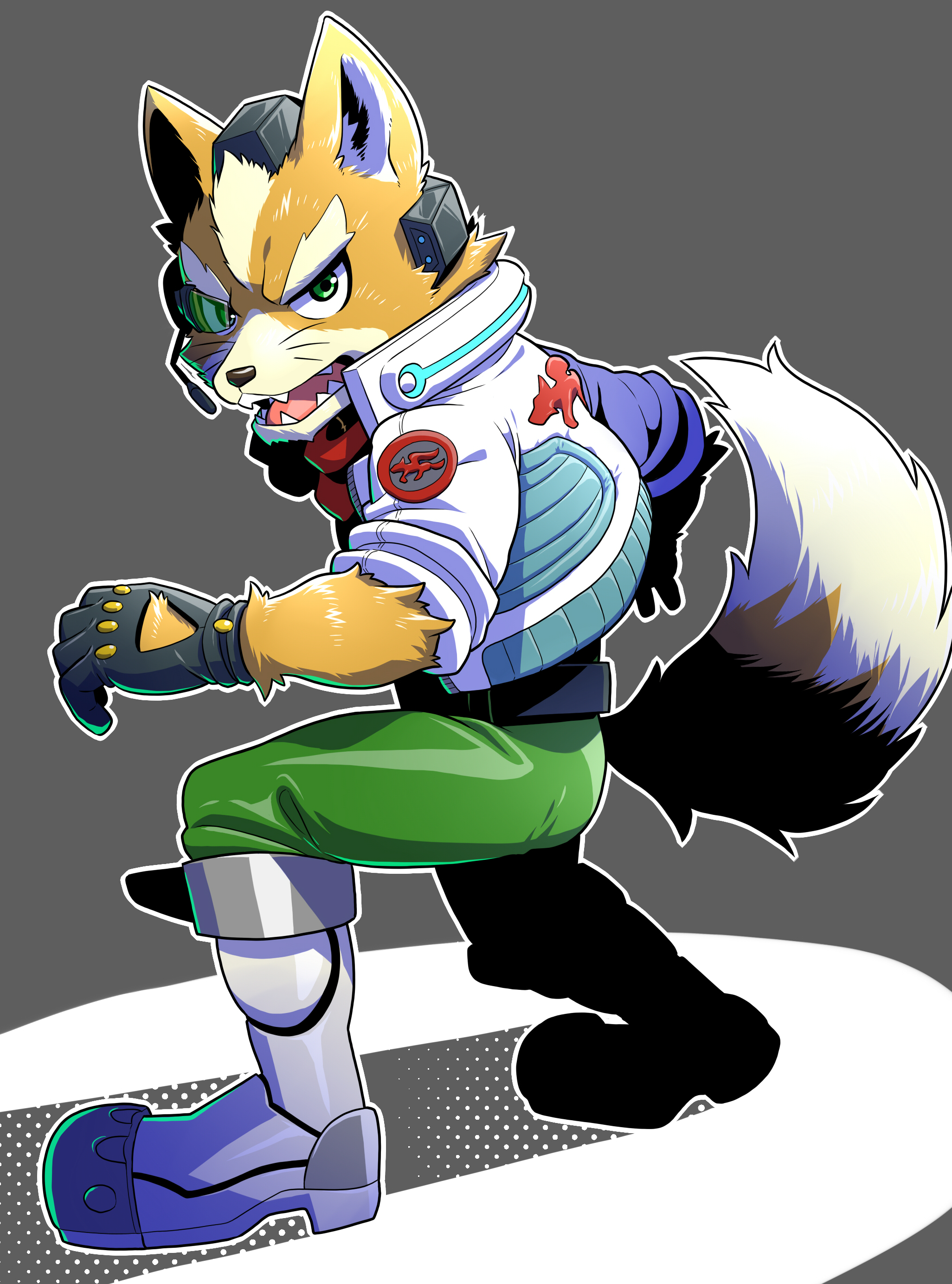 Safebooru - 1boy absurdres animal ears black gloves boots brown fur ...