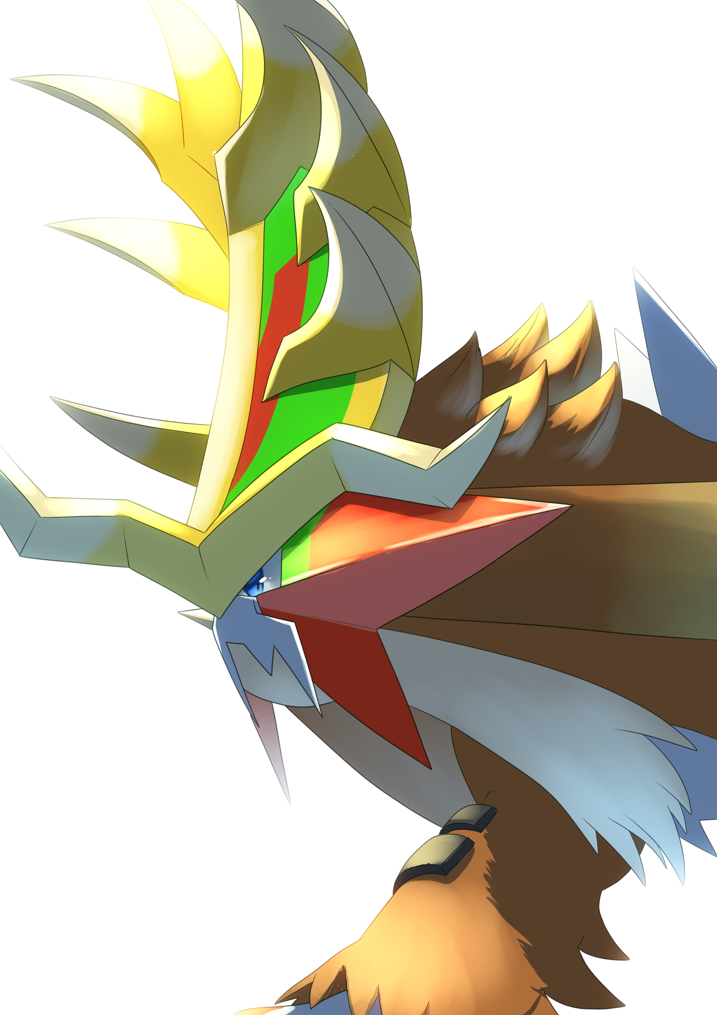 Safebooru - absurdres blue eyes closed mouth commentary request from ...