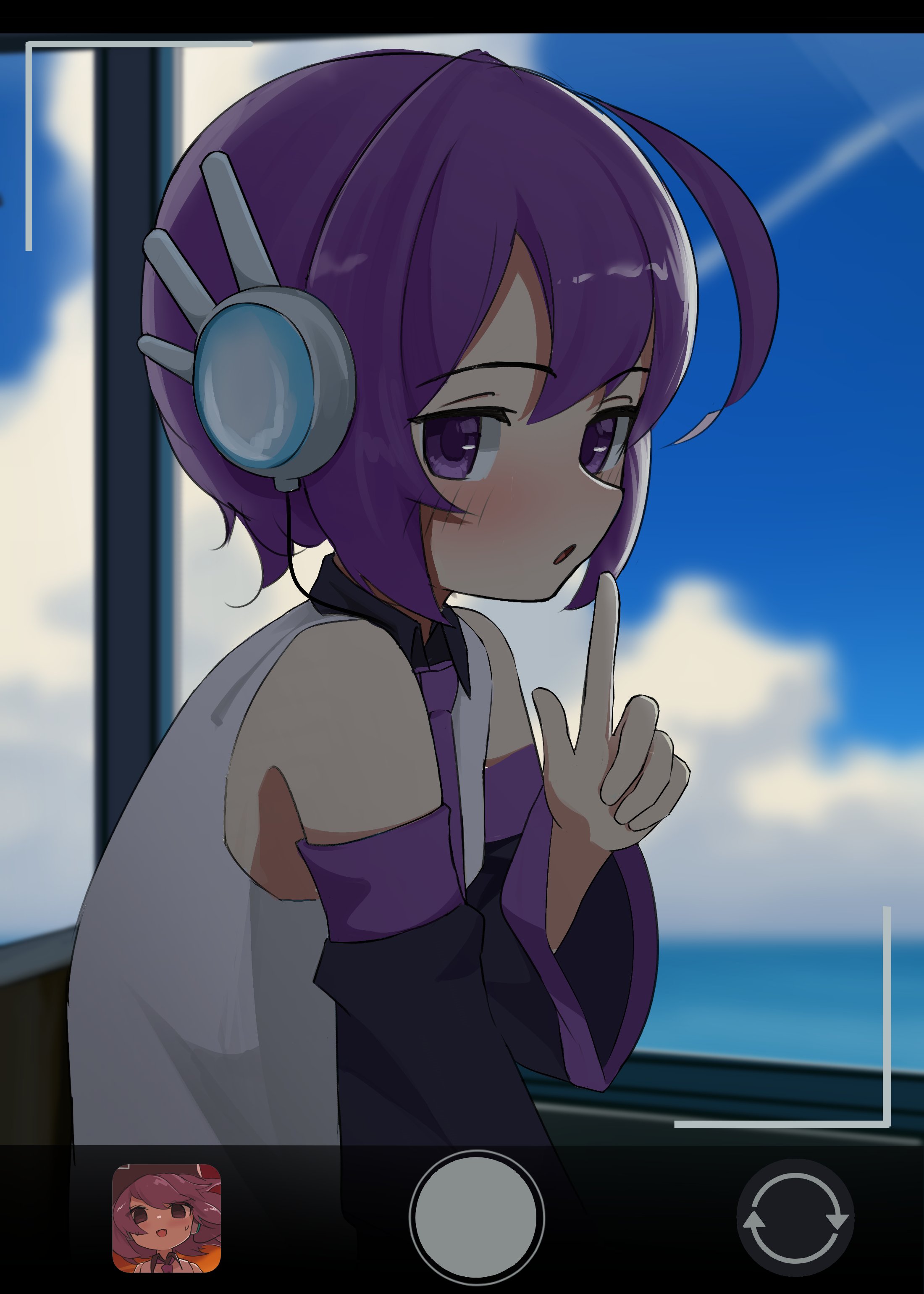 Safebooru - 0w0 (artist) 1girl absurdres camera commentary highres ...