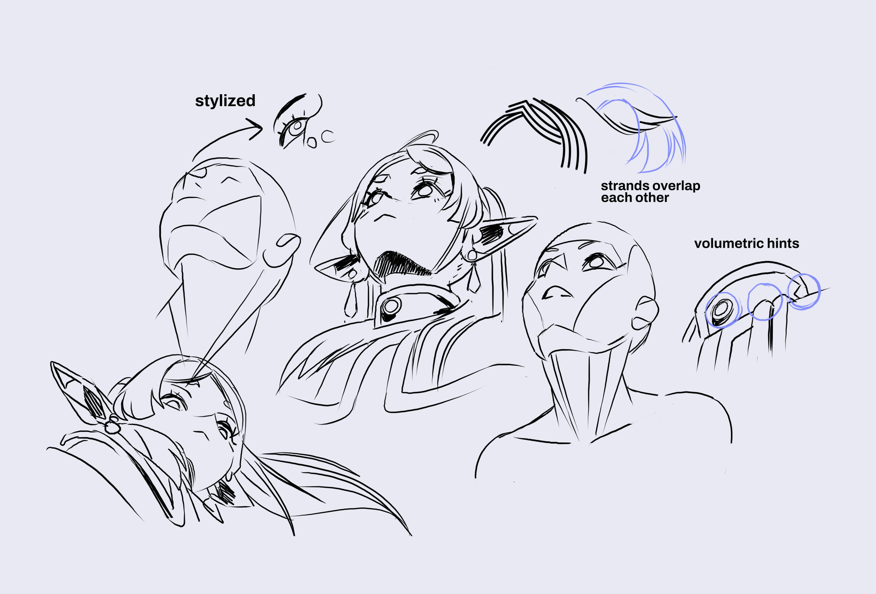 Safebooru - 1girl closed mouth earrings elf english text frieren from ...