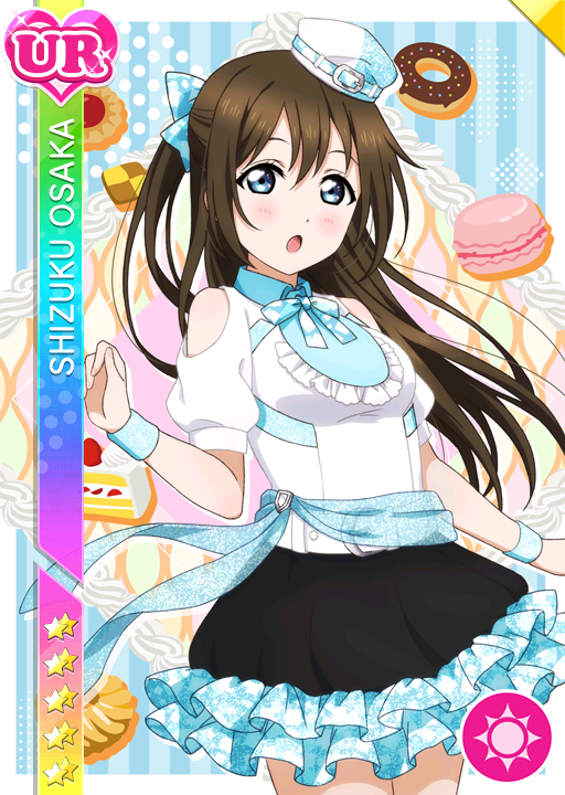 Safebooru - blue eyes blush brown hair character name dress long hair love live! nijigasaki high ...