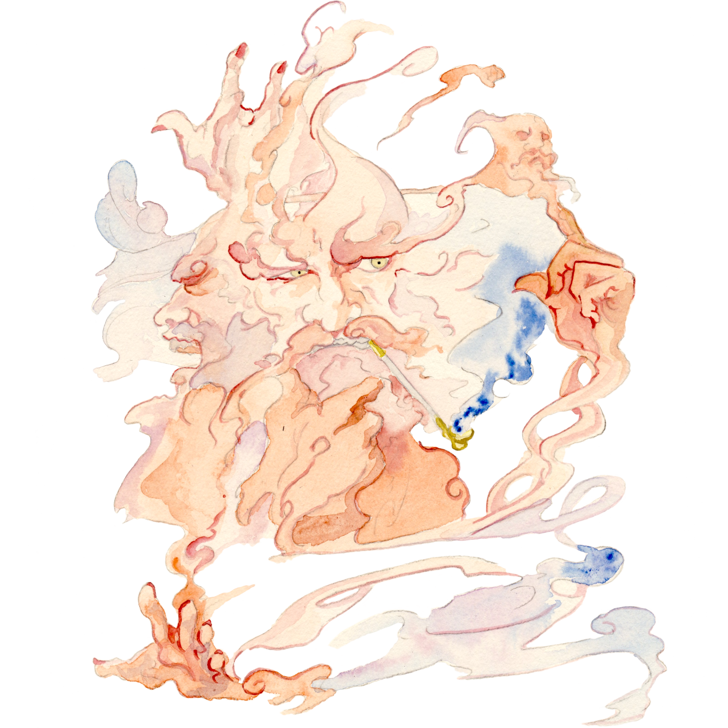 Safebooru - 1boy beard commentary request disembodied limb extra faces ...