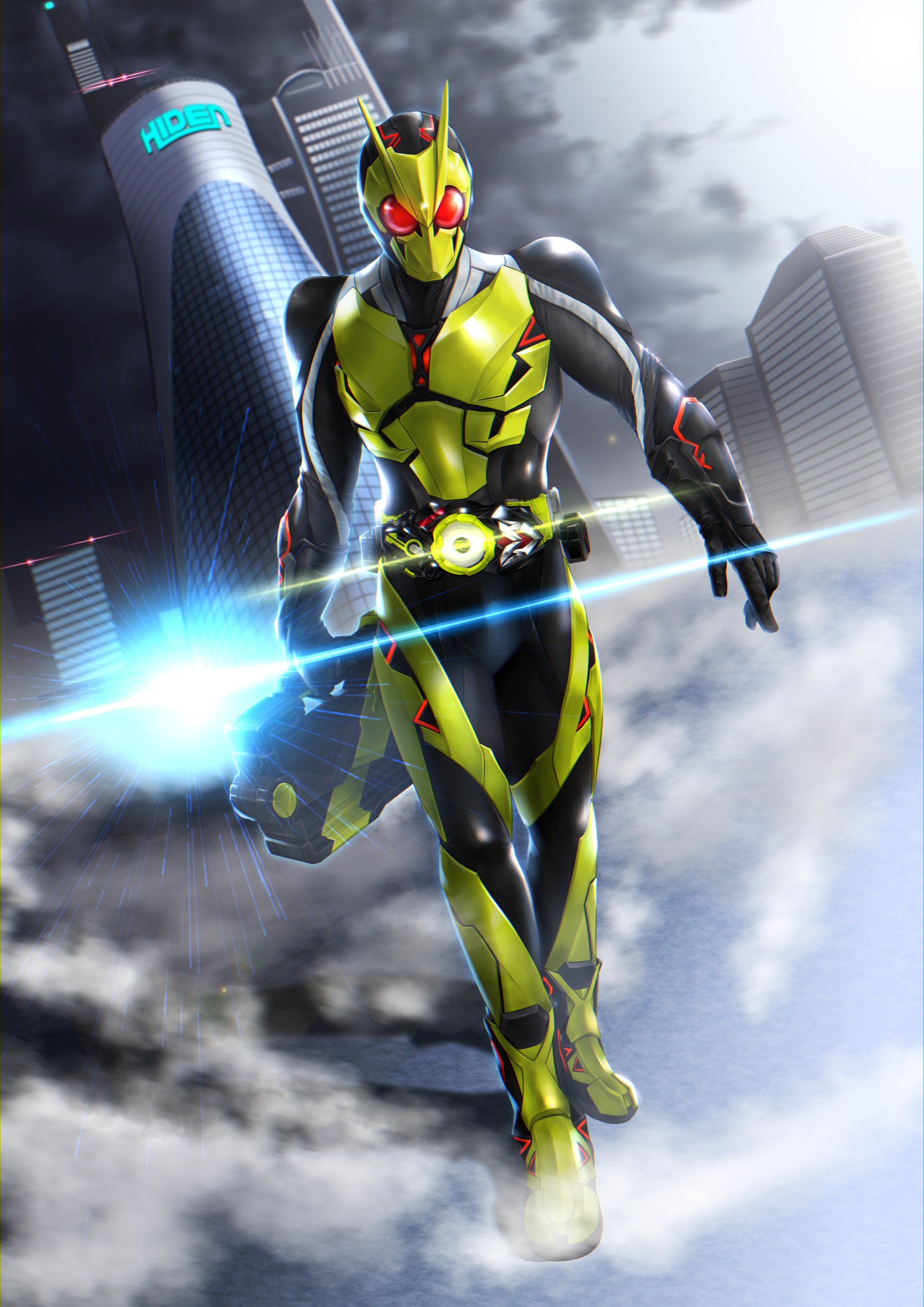 Safebooru - 1boy absurdres attache calibur belt black gloves body armor ...